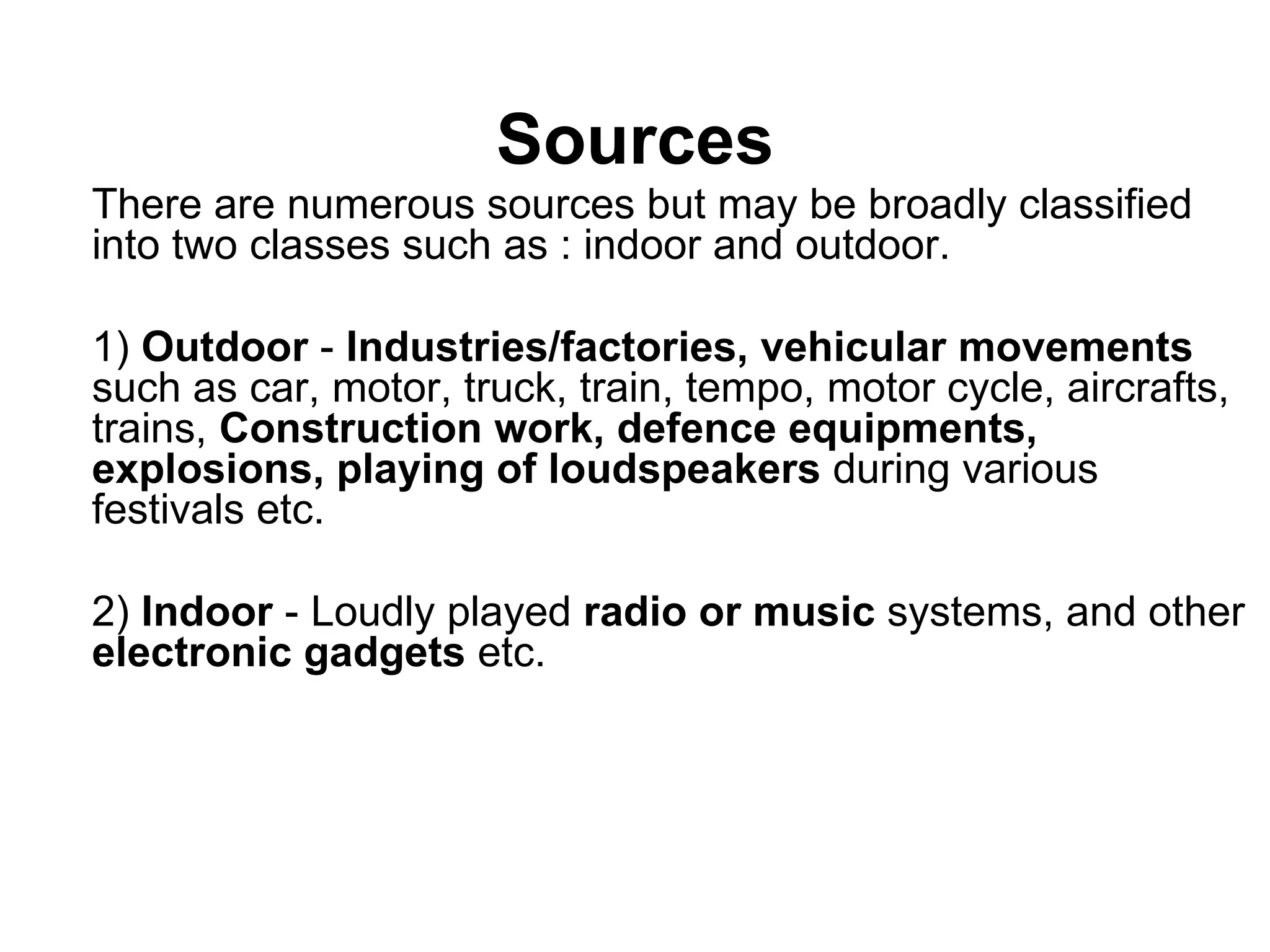 Noise pollution | PPT | Ear, Nose and Throat Conditions | Diseases and ...