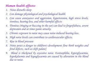 Noise pollution | PPT