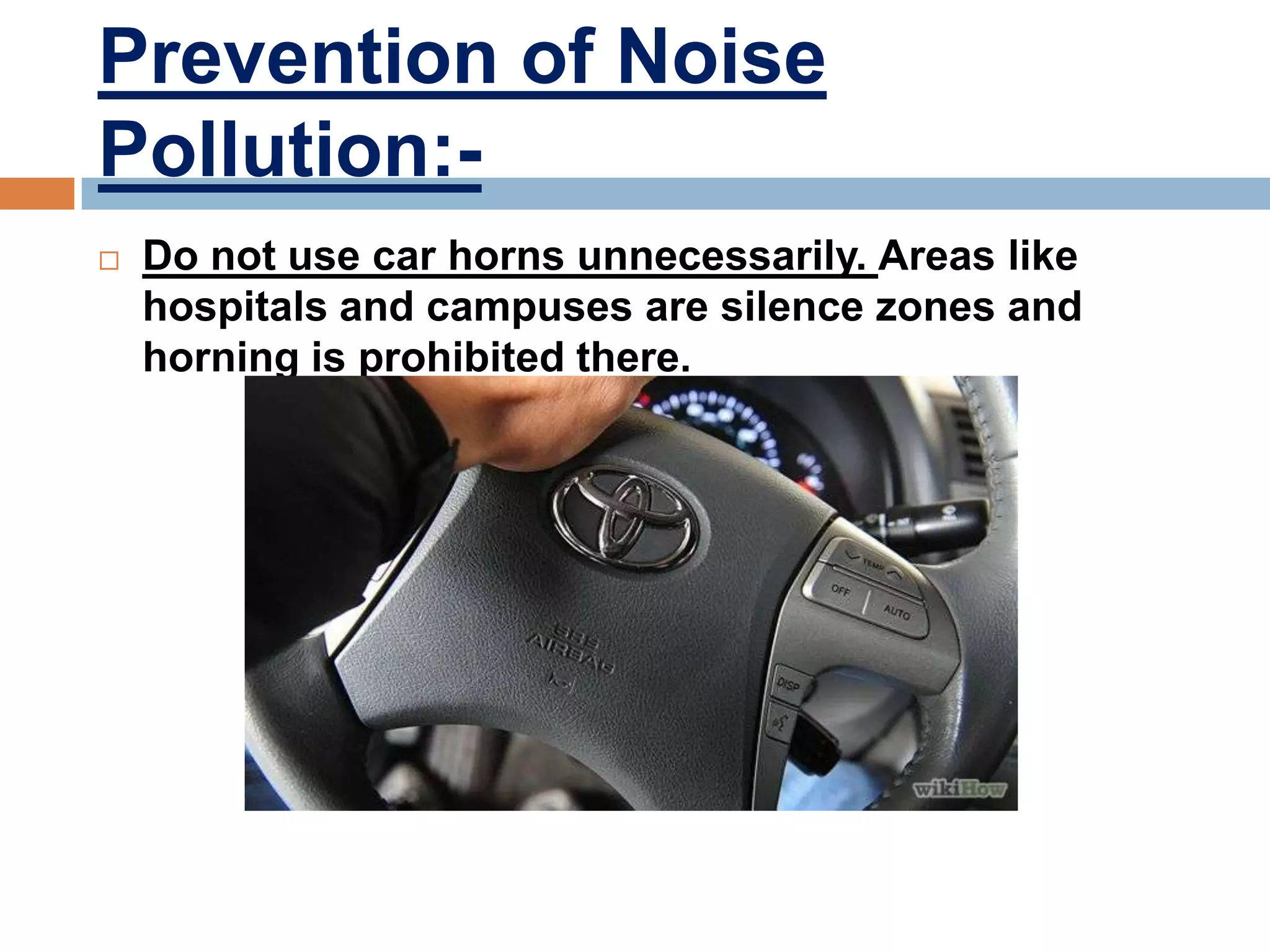 Noise Pollution | PPTX