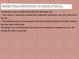 Noise pollution and its Health Effects | PPTX