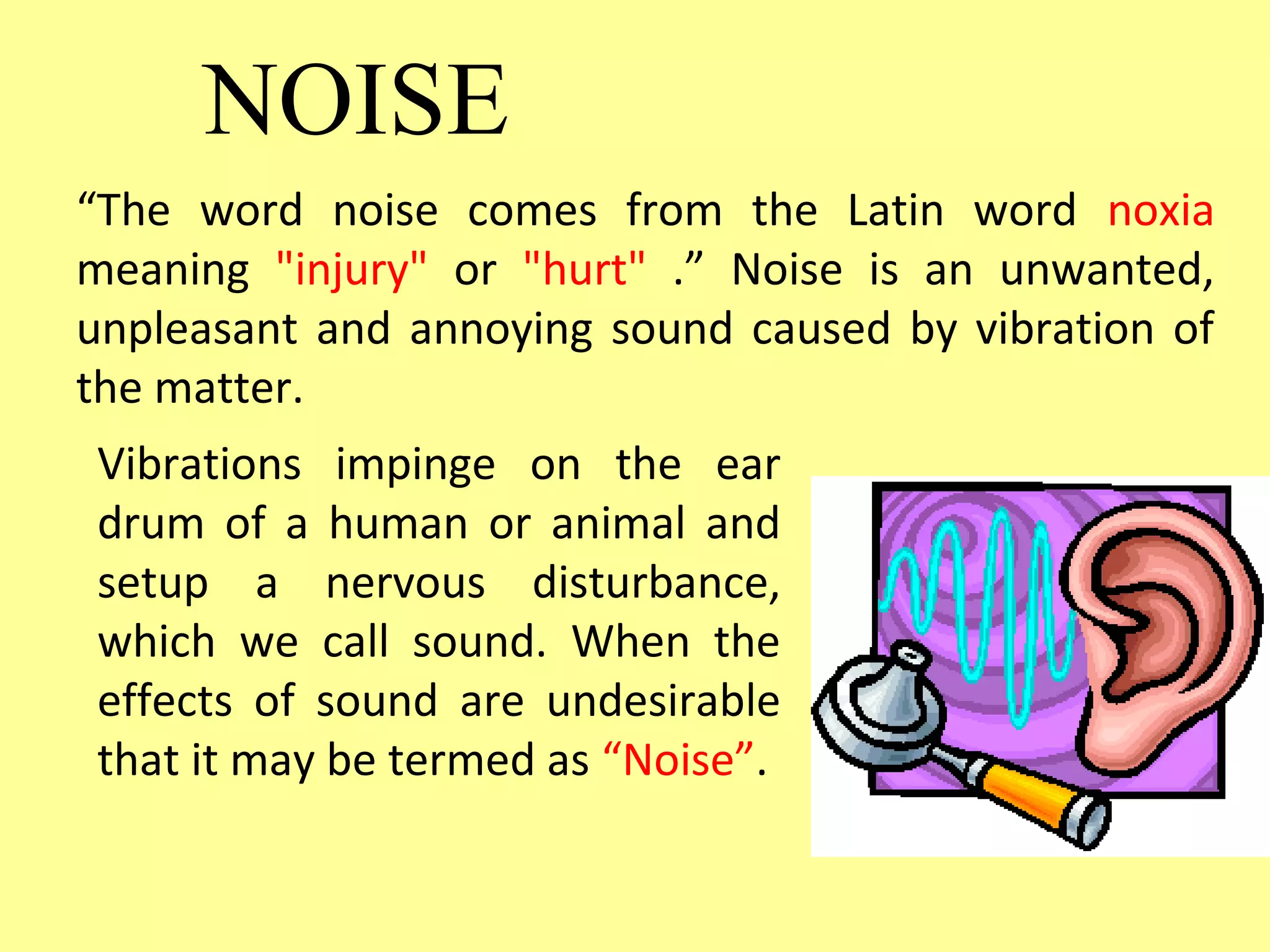 Noise pollution | PPT