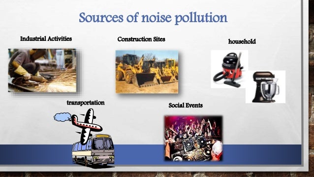 Noise pollution