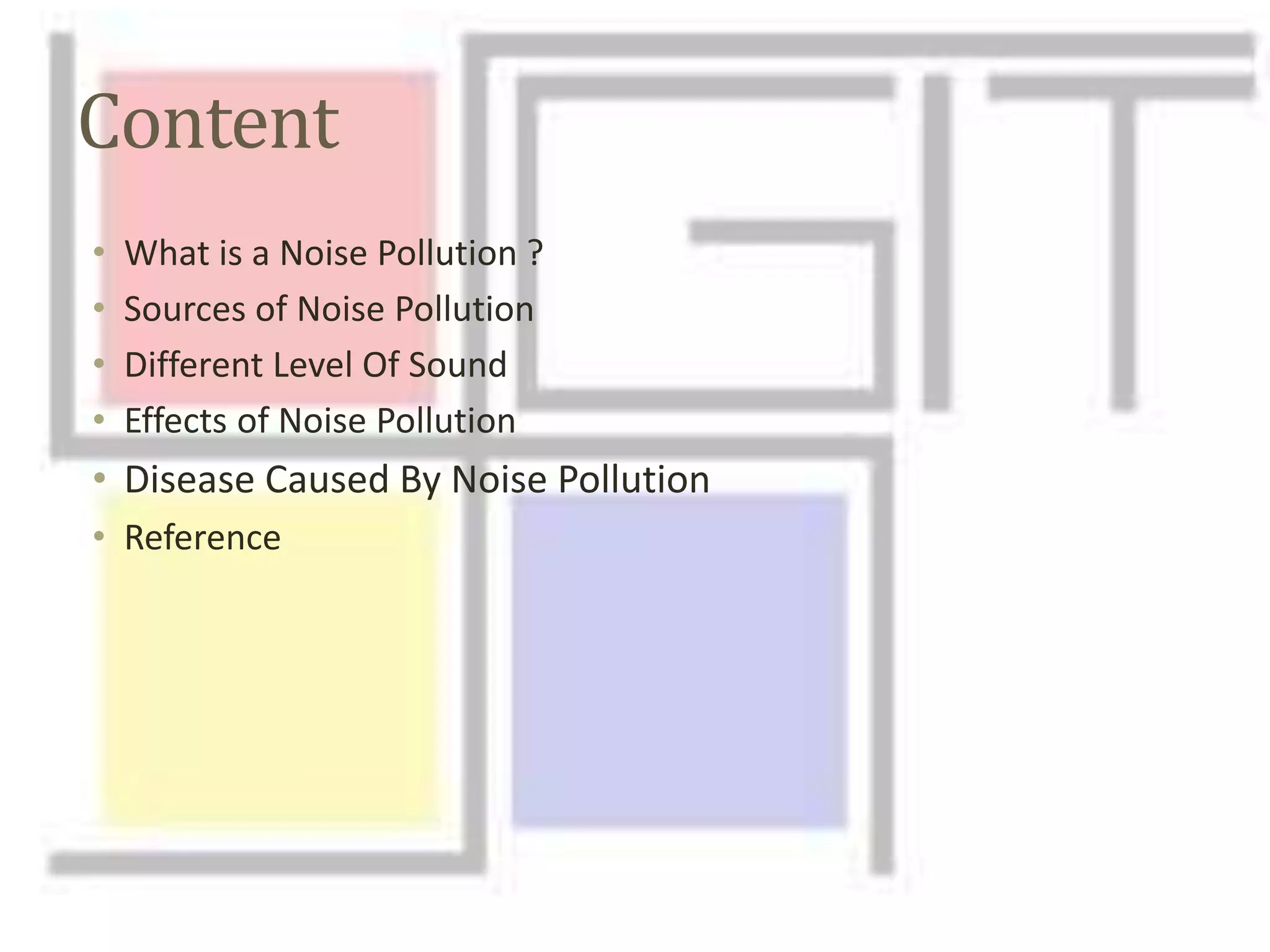 Noise pollution | PPT