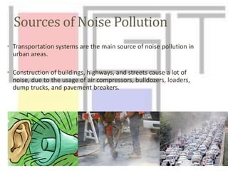 Noise pollution | PPTX