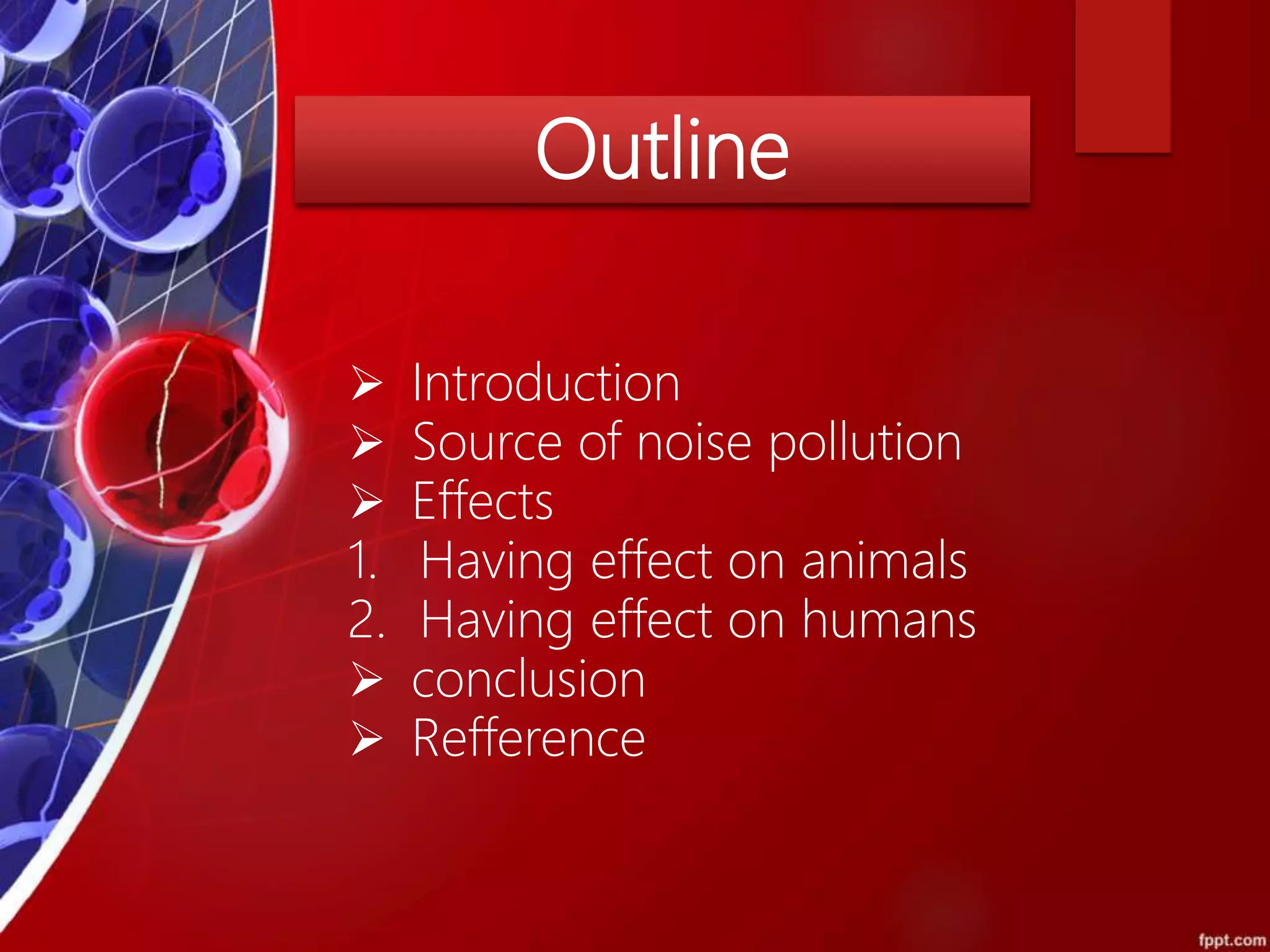 Noise pollution | PPT
