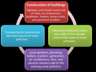 Noise pollution | PPT