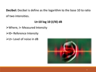 Noise pollution | PPTX