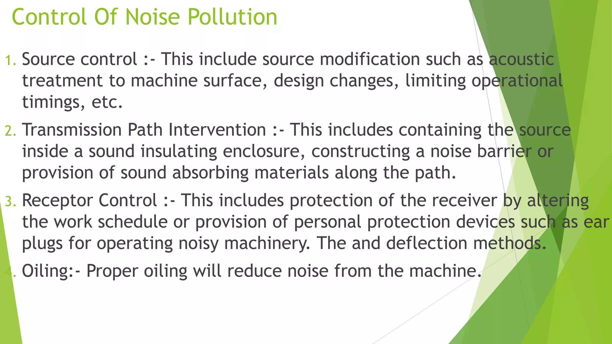 Noise pollution | PPTX