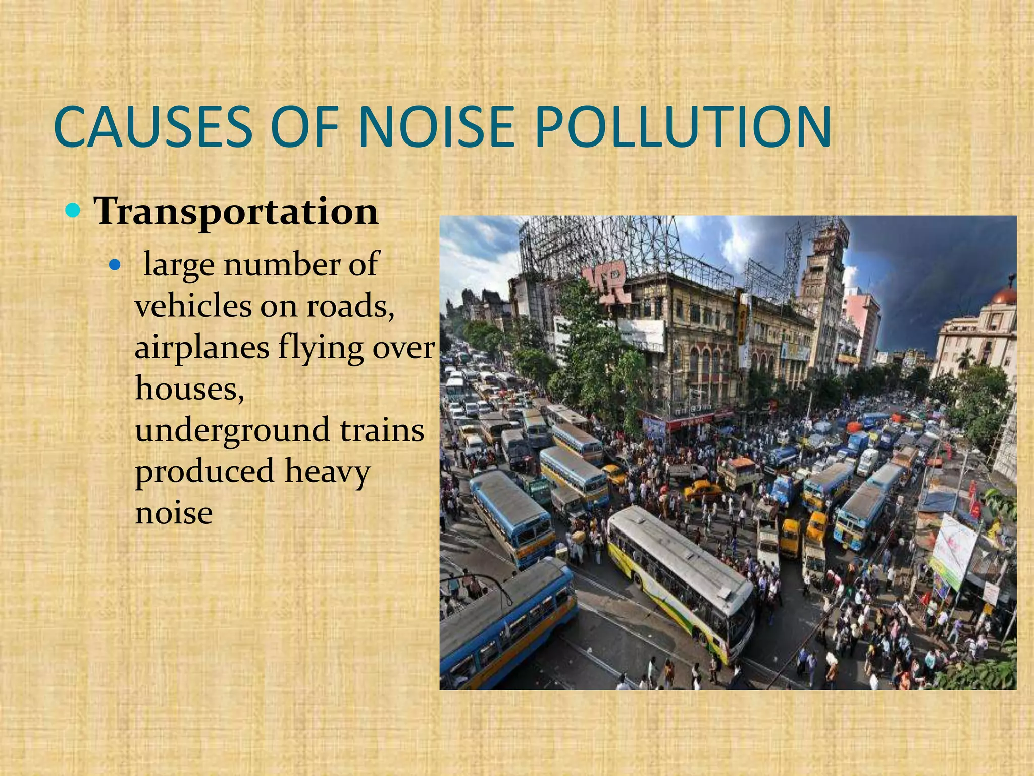Noise pollution | PPTX
