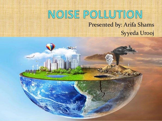 Noise pollution