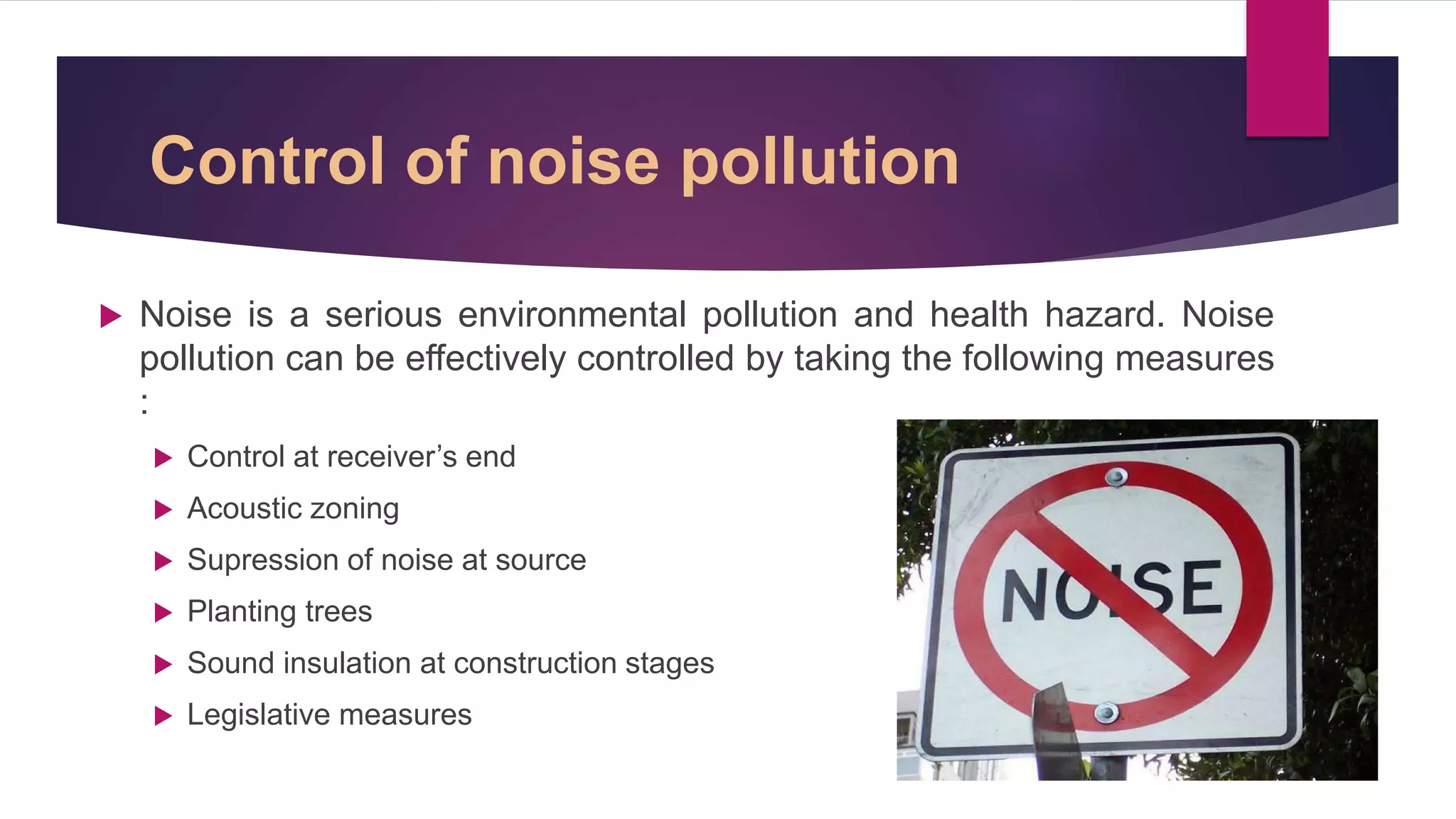 Noise pollution | PPT
