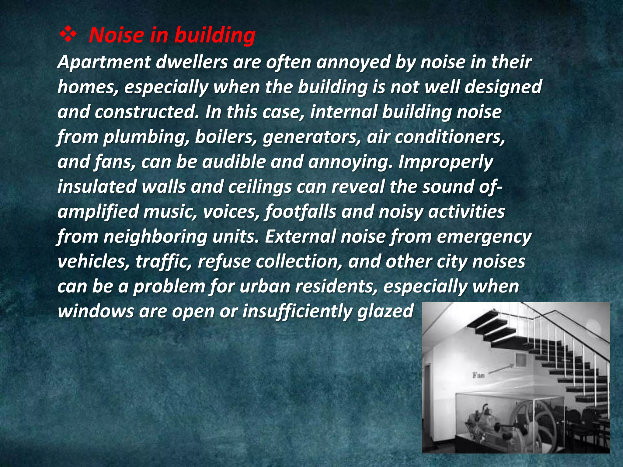 Noise pollution | PPTX | Indoor Environmental Quality | Home & Garden