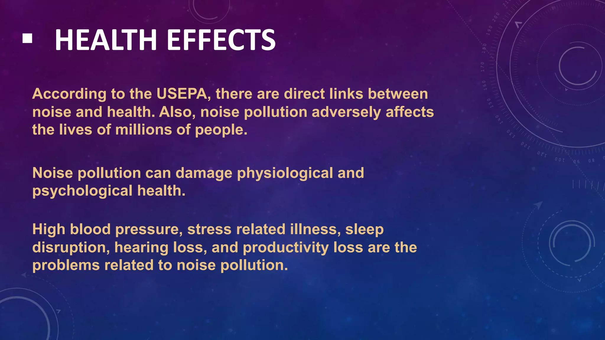 Noise Pollution Ppt Free Download