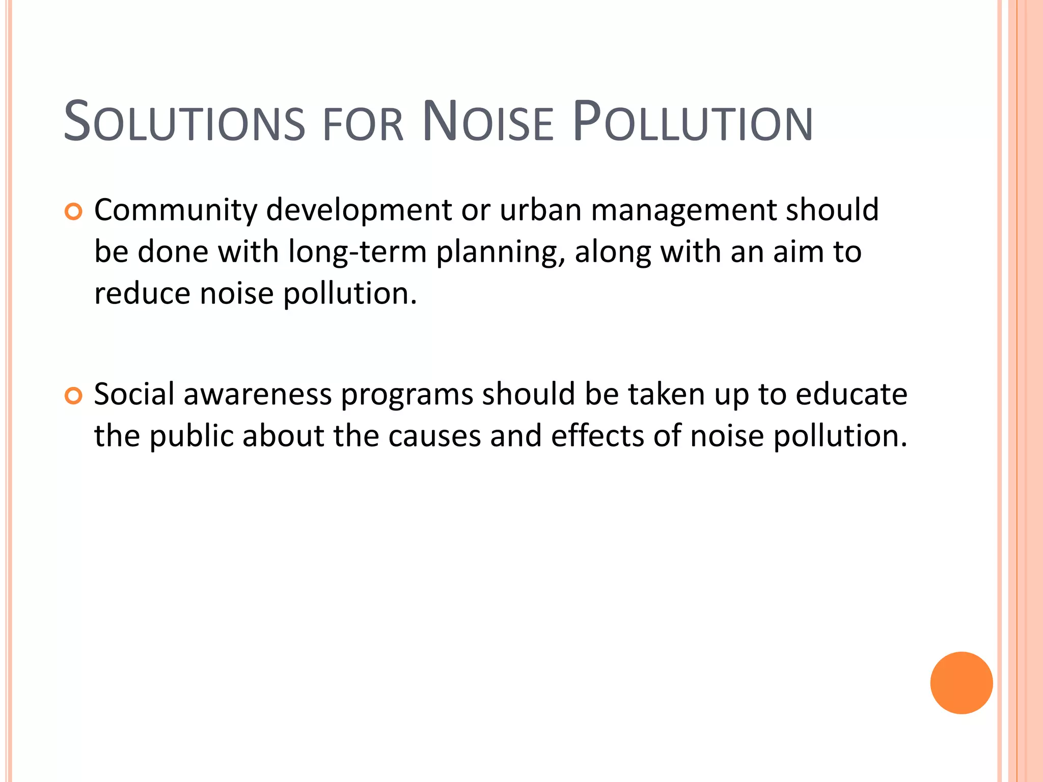 Noise pollution | PPT