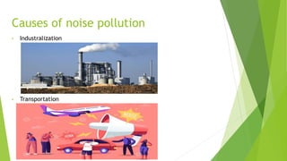 Noise pollution presentation #environmental | PPTX