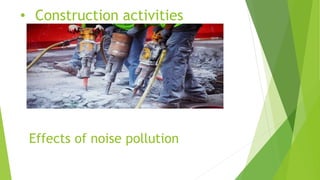 Noise pollution presentation #environmental | PPT