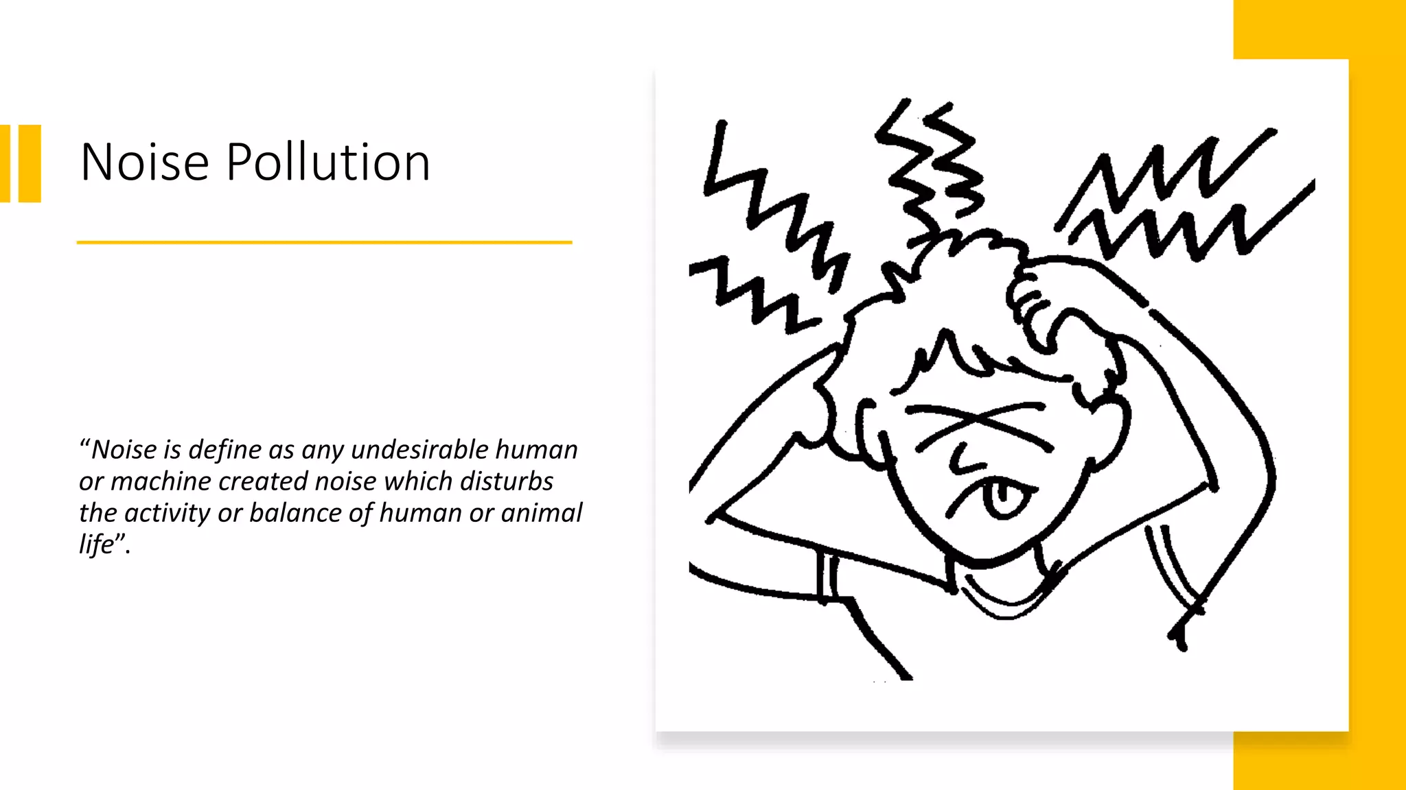 Noise pollution | PPTX