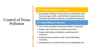 Noise pollution | PPTX