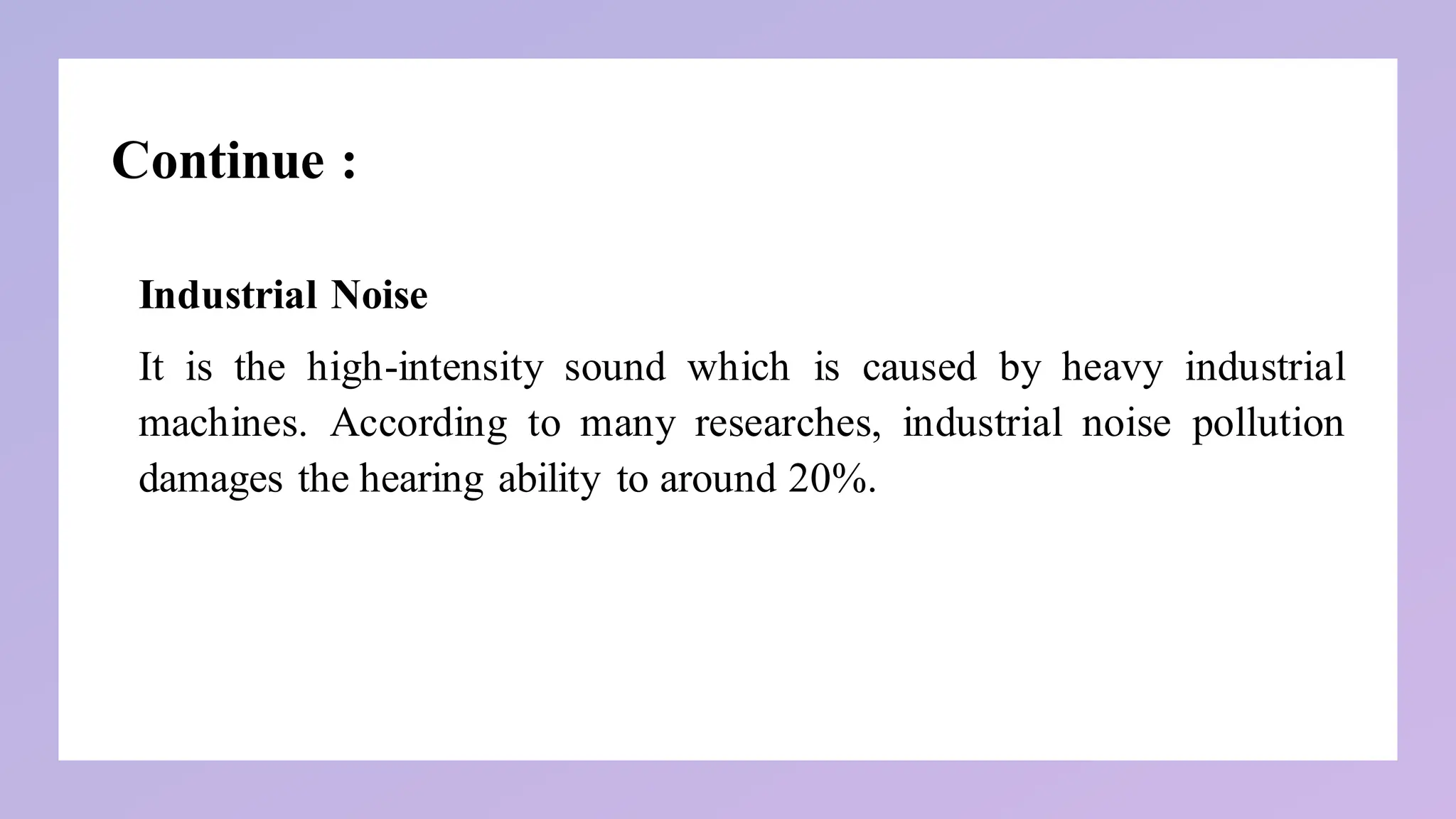 Noise pollution .pdf it's causes and effects caused by it | PDF