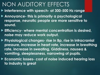 NOISE POLLUTION its effecst types decibels.ppt