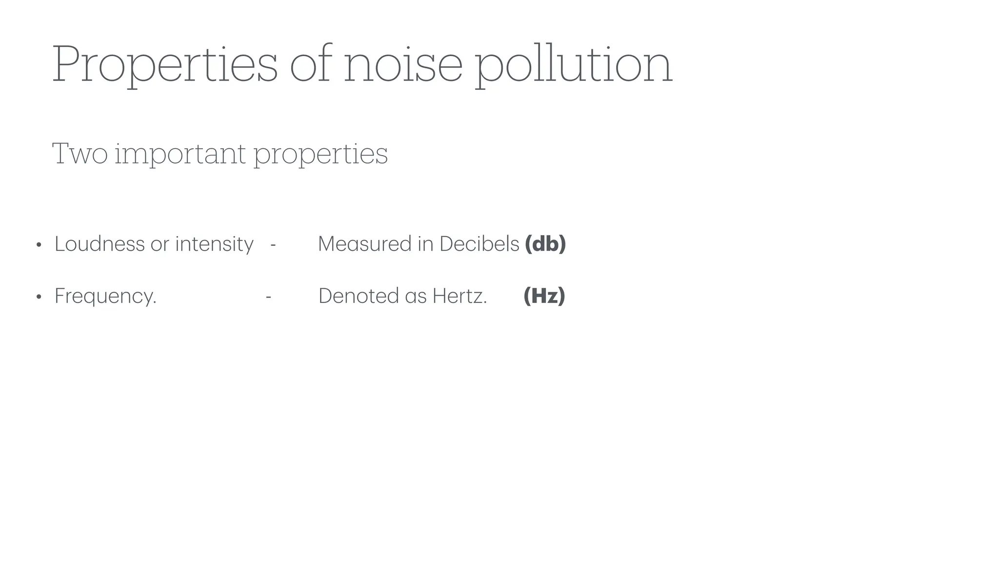 Noise pollution - Environment and health | PDF
