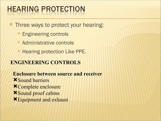 Noise pollution and its control BY Muhammad Fahad Ansari 12IEEM14 | PPT