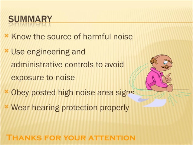 Noise pollution and its control BY Muhammad Fahad Ansari 12IEEM14 | PPT