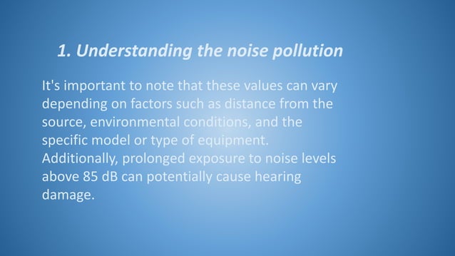Noise Pollution and Its Impacts on Humans.pptx | Indoor Environmental ...