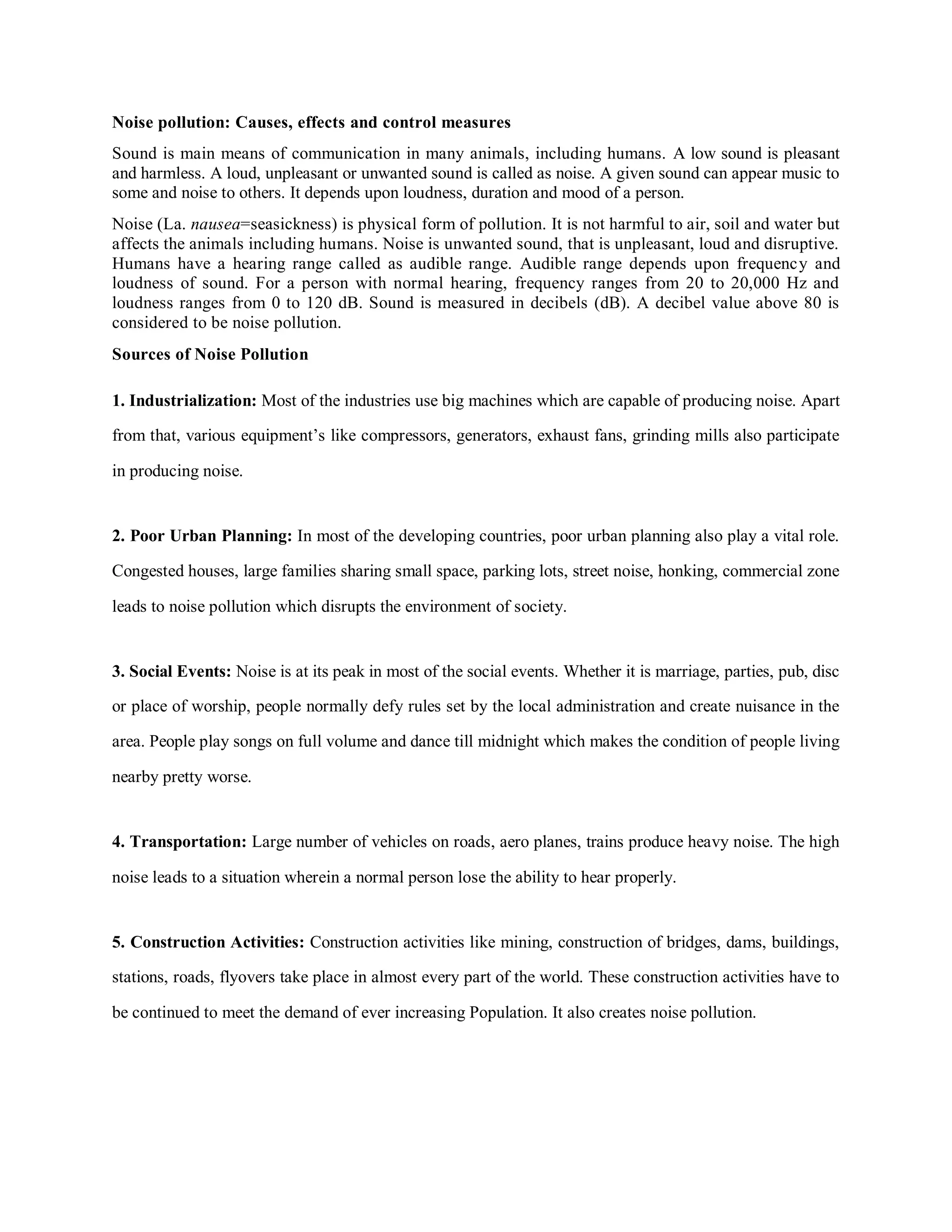 Noise pollution Causes, effects and control measures.pdf