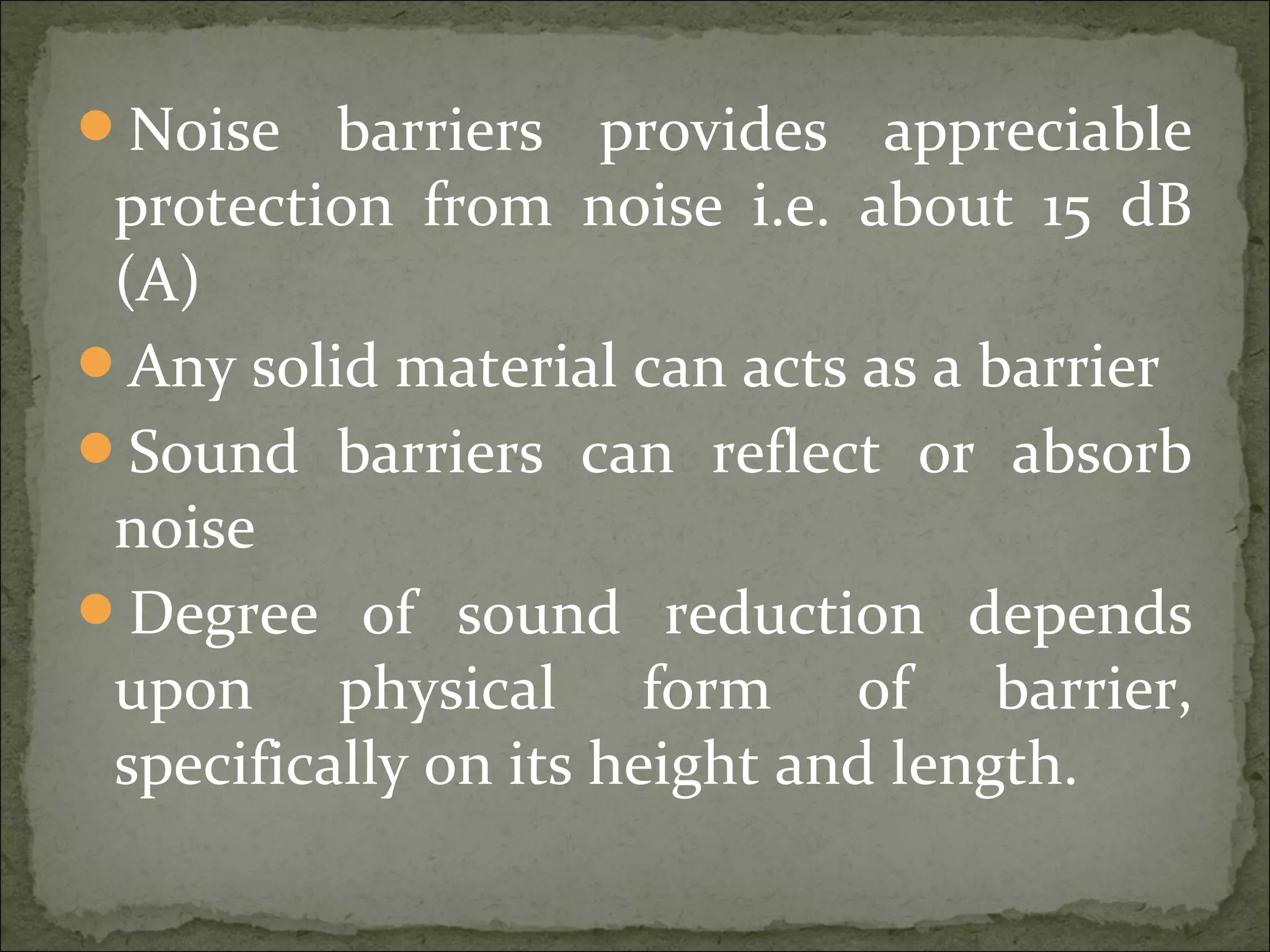 Noise pollution control | PPT