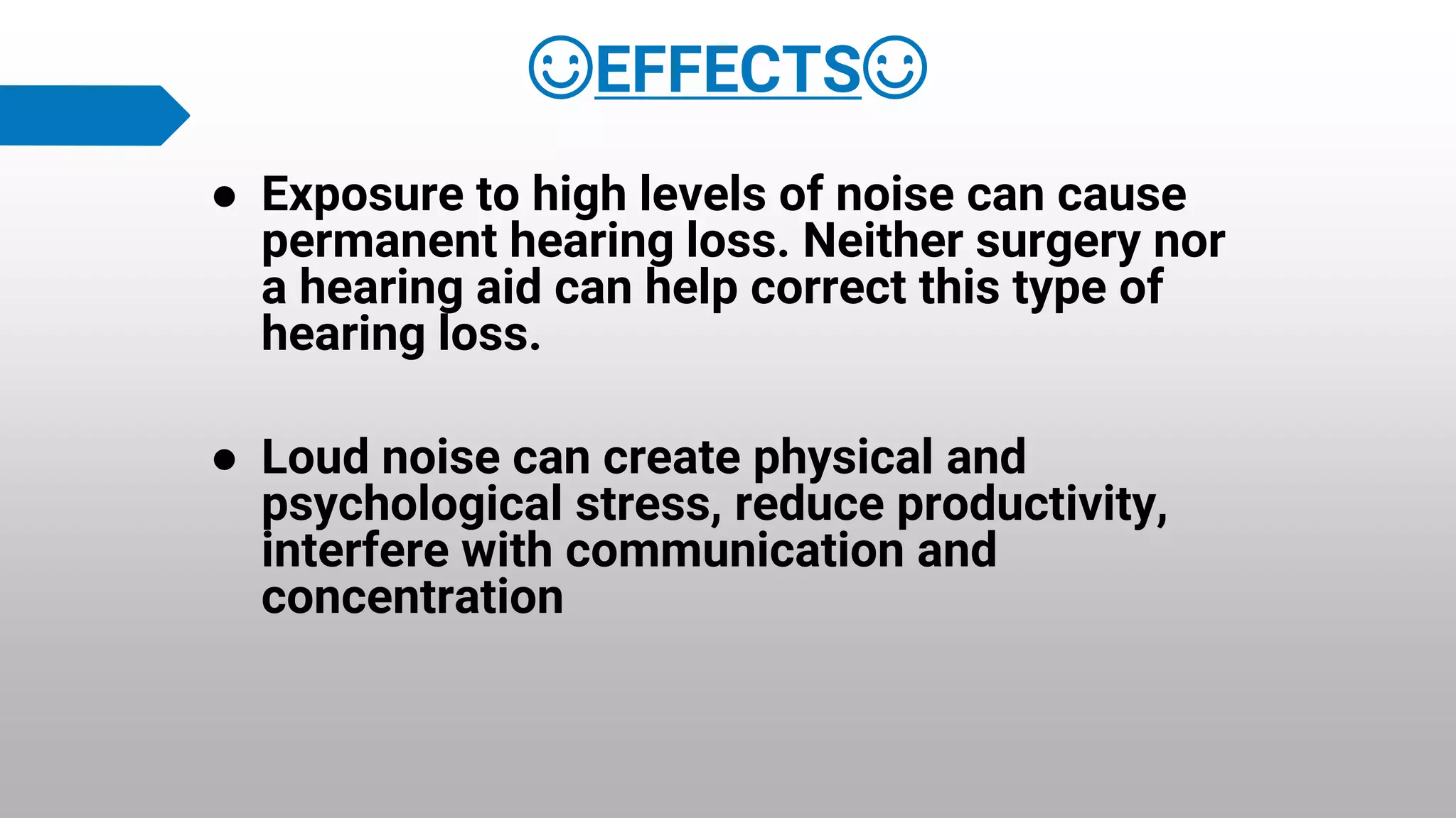 Noise pollution defination, causes and effects | PPTX