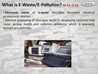 Noise pollution e_pollution | PPTX