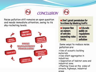 Noise pollution Environmental Studies | PPTX