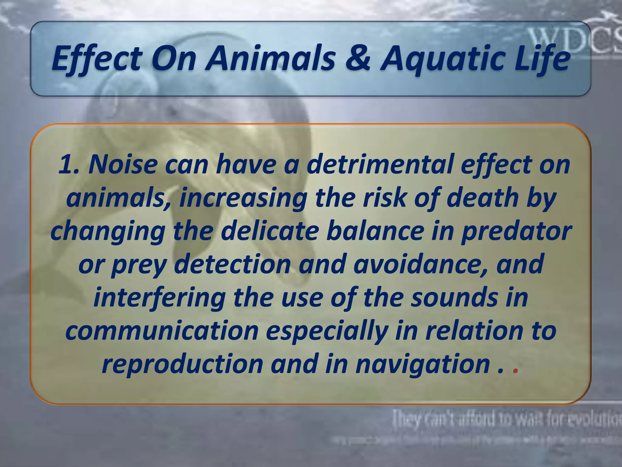 Noise pollution presentation | PPTX