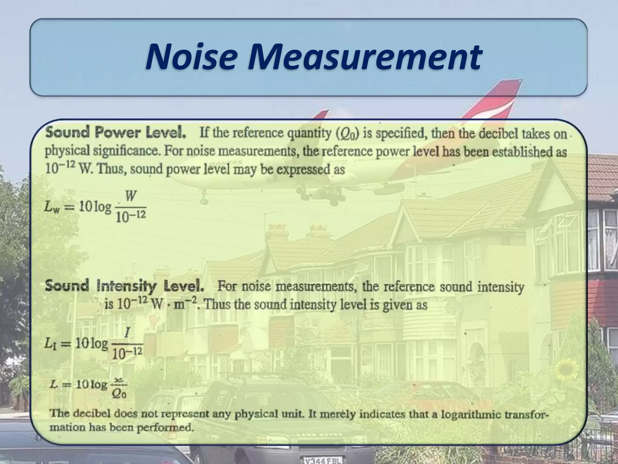 Noise pollution presentation | PPTX