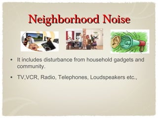 Noise pollution lecture | PPT