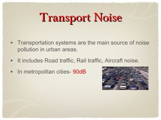 Noise pollution lecture | PPT