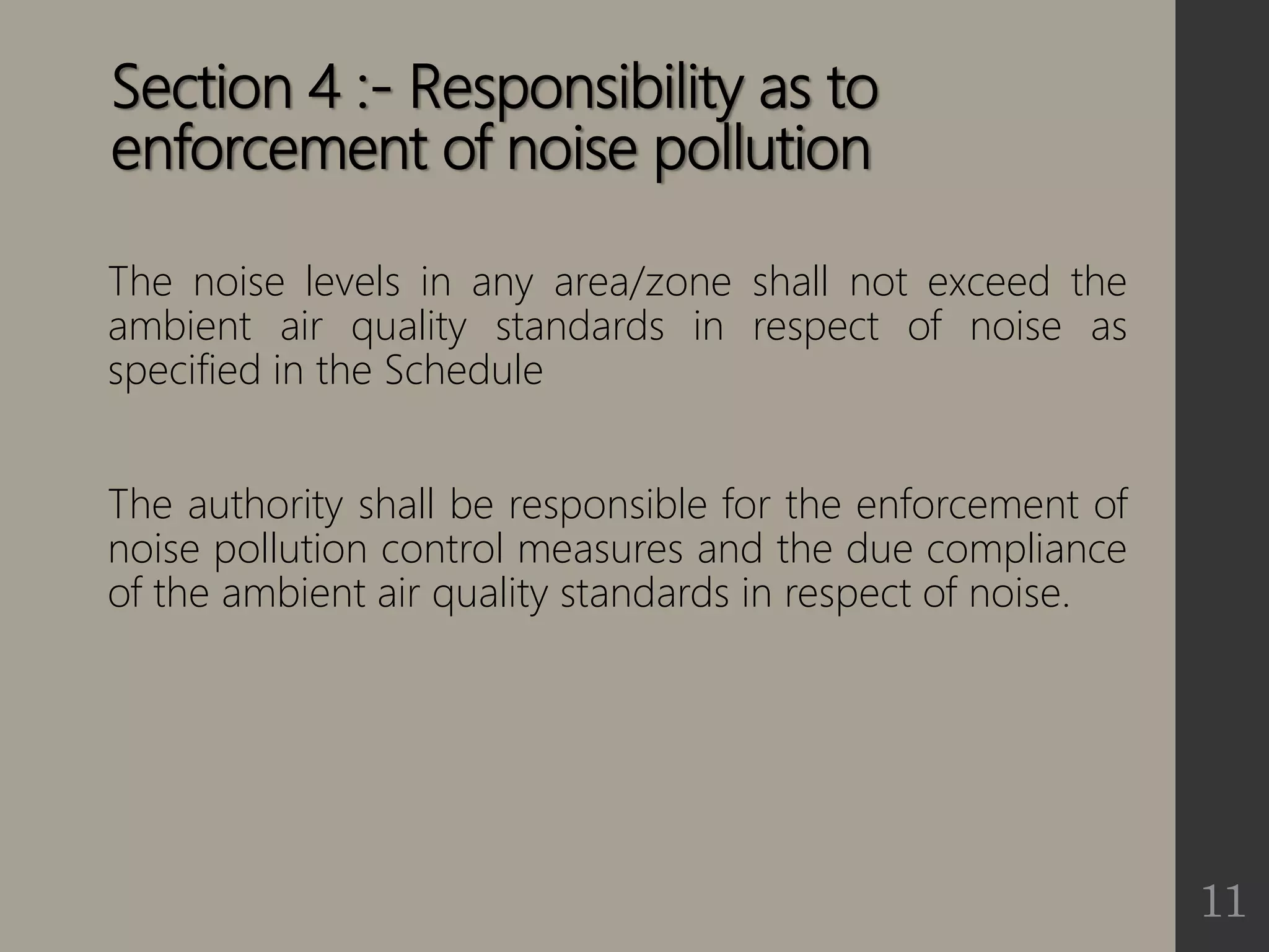 Noise pollution rules, 2000 | PPTX