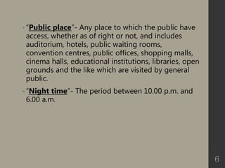 Noise pollution rules, 2000 | PPTX