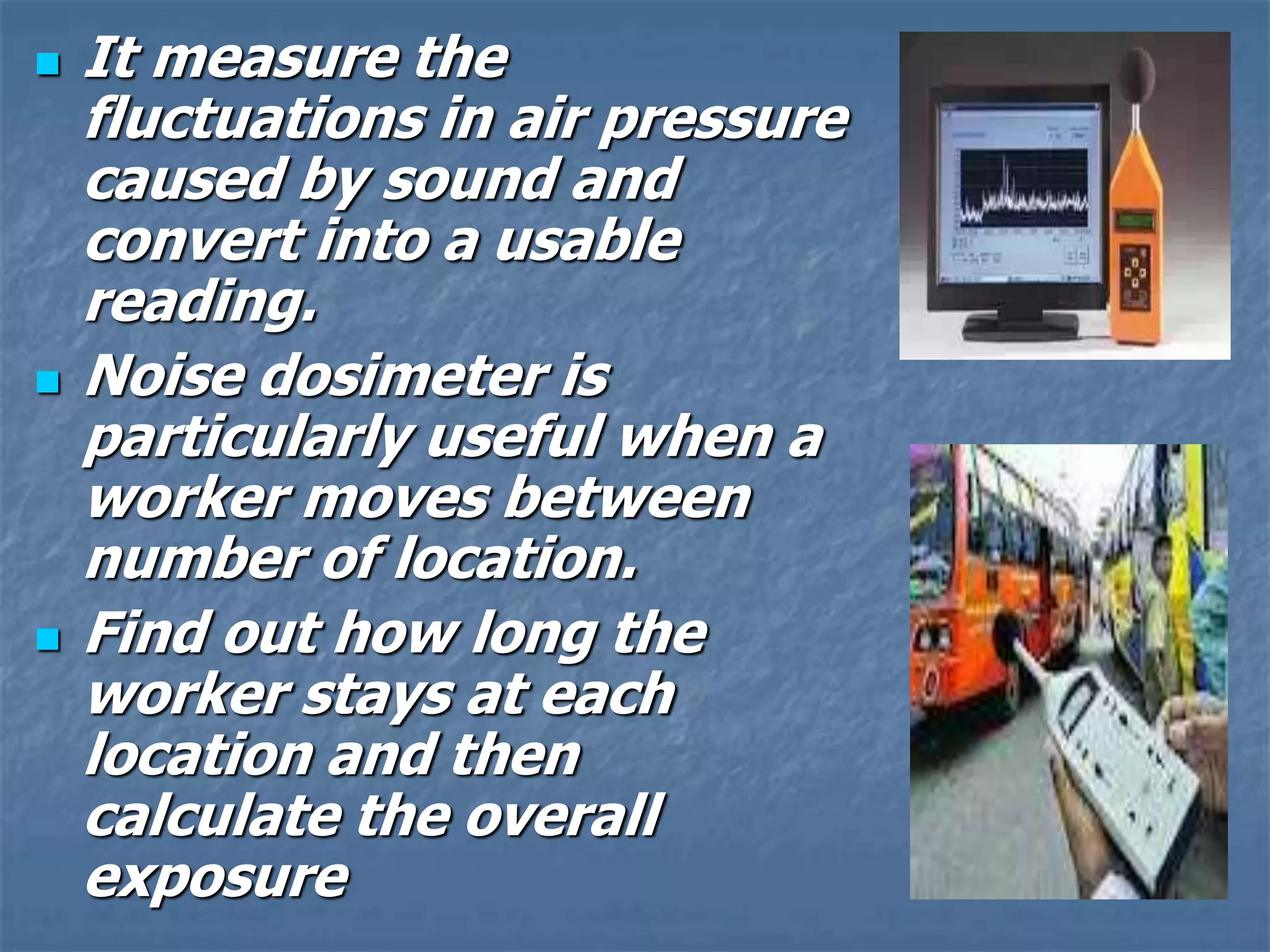 NOISE REDUCTION & STUDY OF NOISE MEASURING EQUIPMENTS | PPT