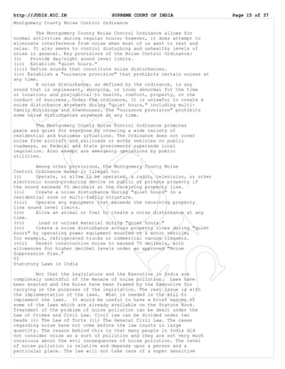 Implementation of the Laws for Restricting Use of Loudspeakers and High ...