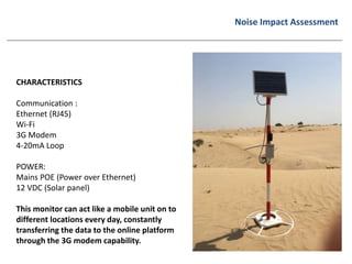 Noise Impact Assesment | PPTX