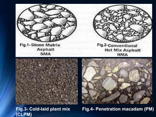 Noise reduction in pavement made of rubberized bituminious top layer ...