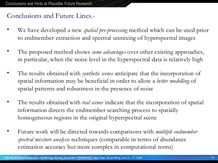 Noise Robust Spatial Preprocessing Prior To Endmember Extraction From