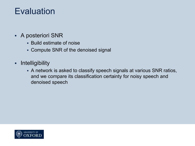 Noise suppression Algorithm | PPT