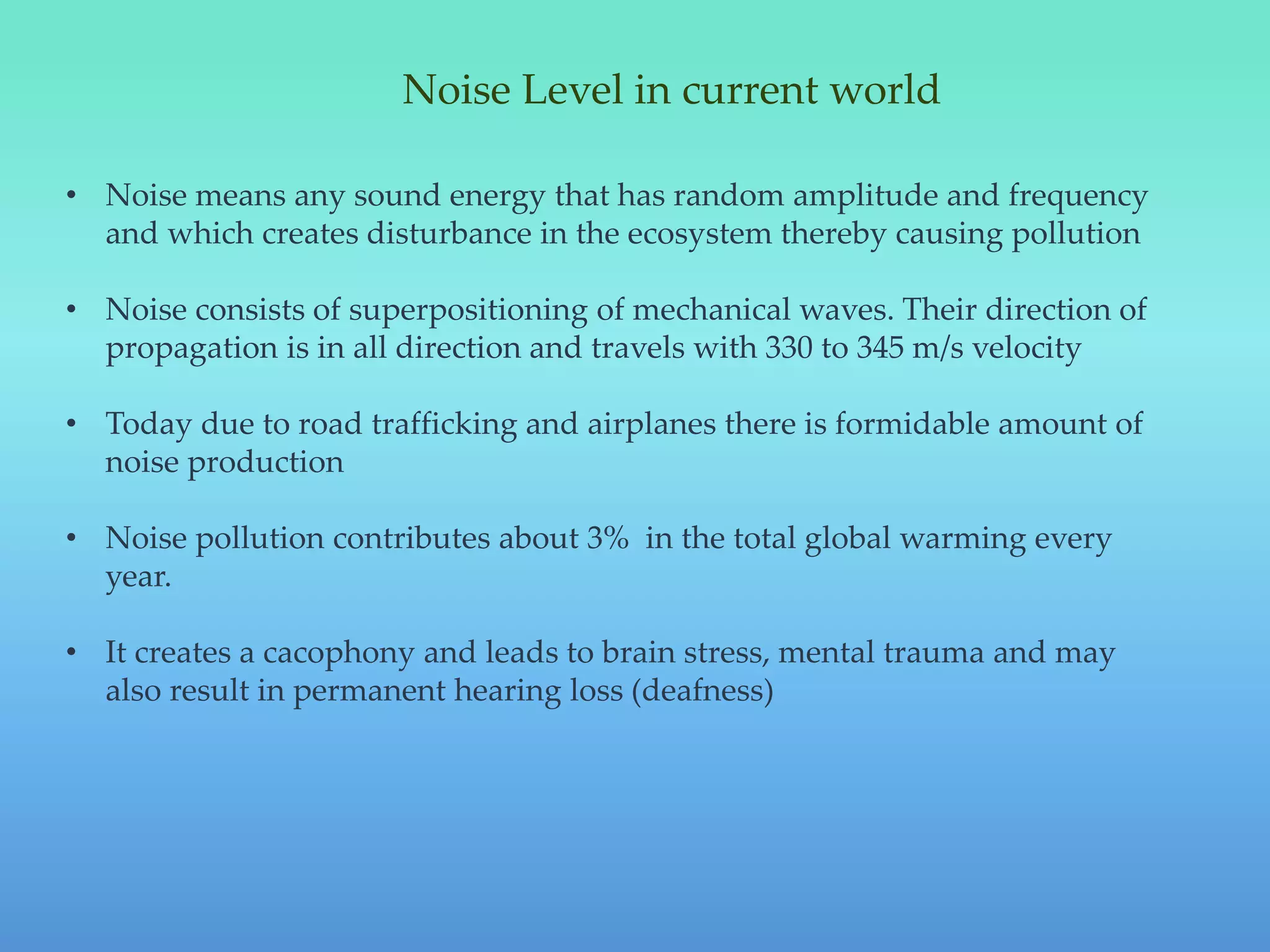 Noise to electric Energy Conversion | PPTX