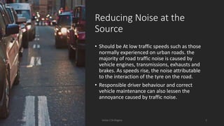 Noise vibration and control | PPTX