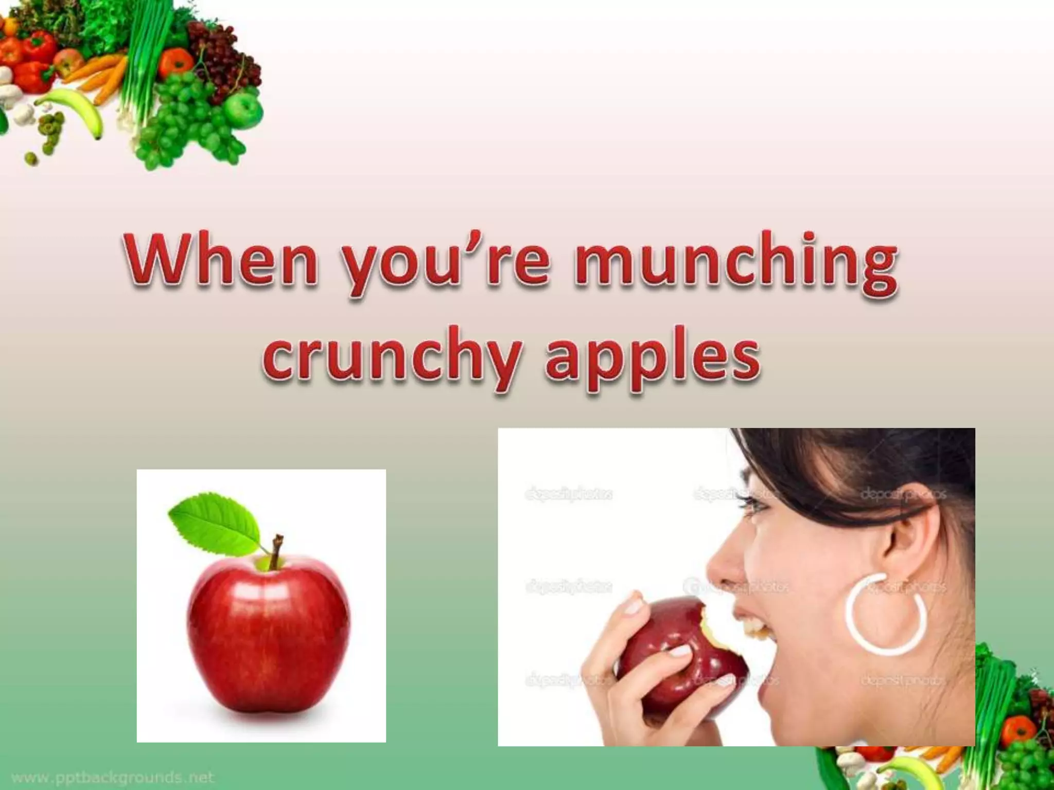 English KSSR year 4 poem (Noisy food) | PPTX