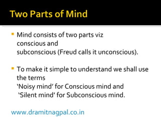 Noisy to Silent Mind | PPT