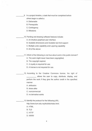 Final Exam Paper | PDF